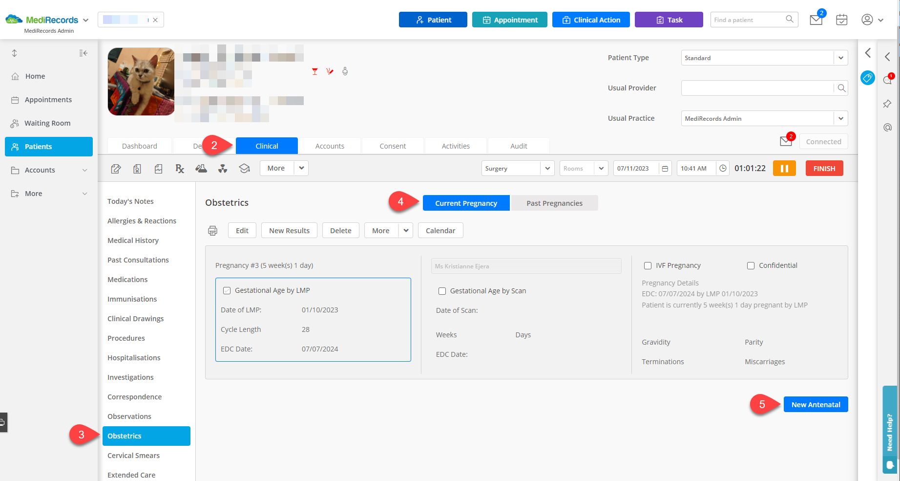 Obstetrics: Antenatal Visits & Consults – Knowledge Base