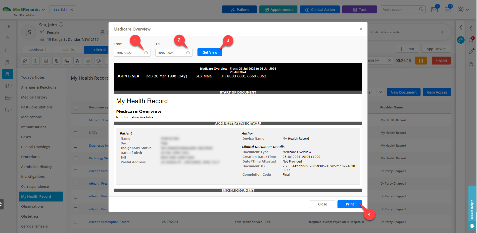 My Health Record (MHR): Quick Guide – Knowledge Base