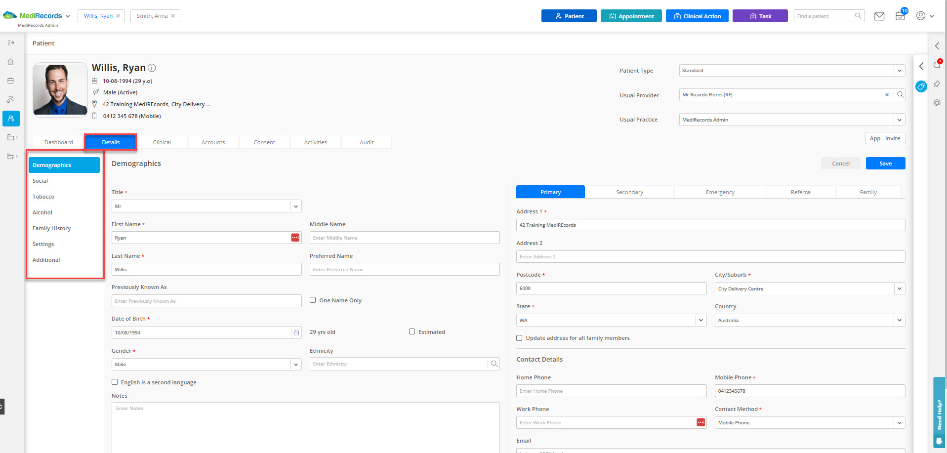 Patient Demographics: Quick Guide – Knowledge Base