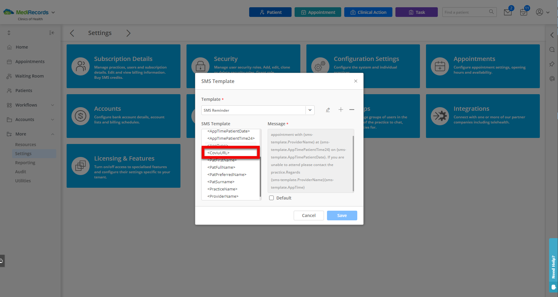 Appointment Reminders & Confirmations - SMS – Knowledge Base