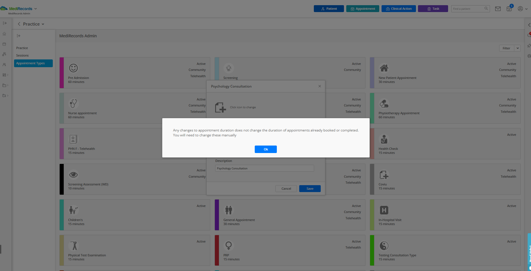Appointment Types: Configuration & Quick Guide – Knowledge Base