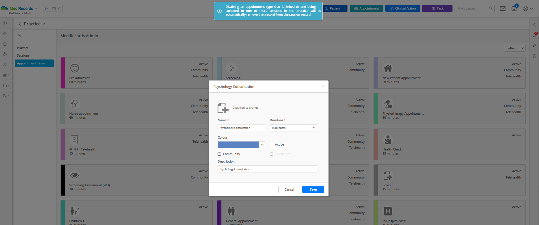 Appointment Types: Configuration & Quick Guide – Knowledge Base