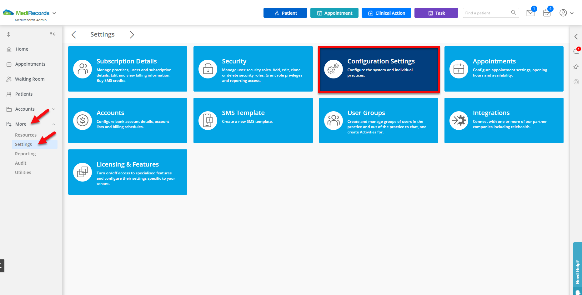 eRx & Electronic Prescribing: Configuration – Knowledge Base