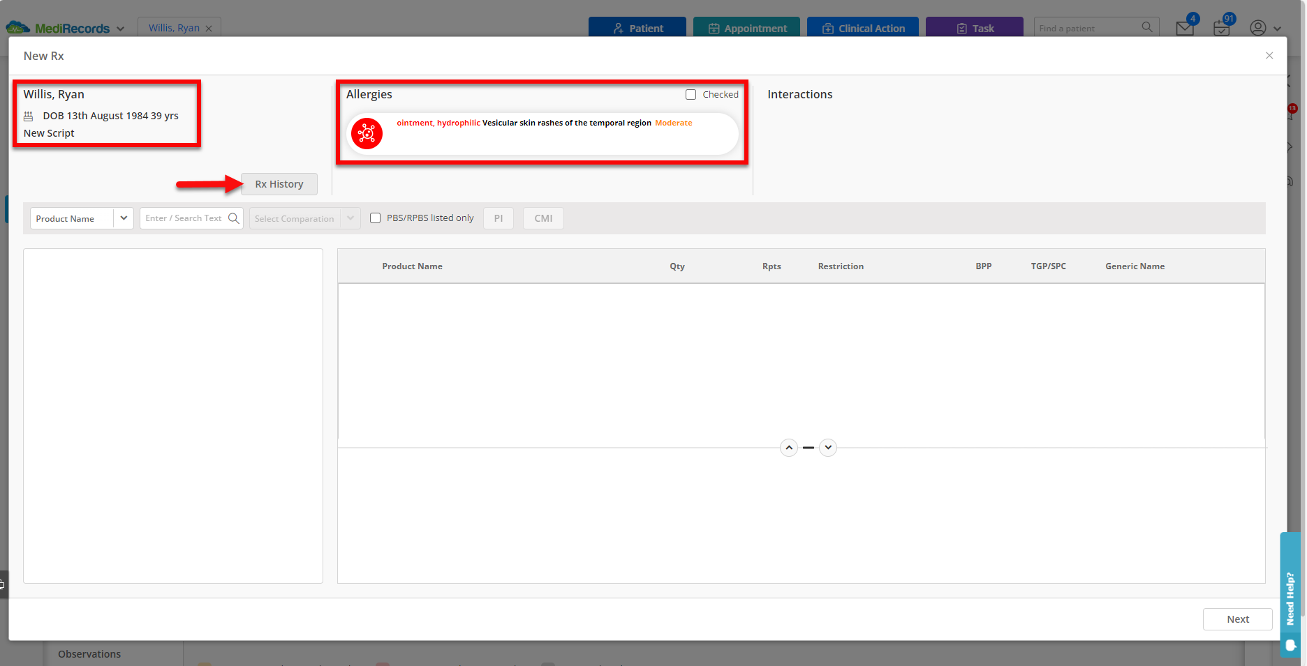 Writing Prescriptions: Quick Guide – Knowledge Base