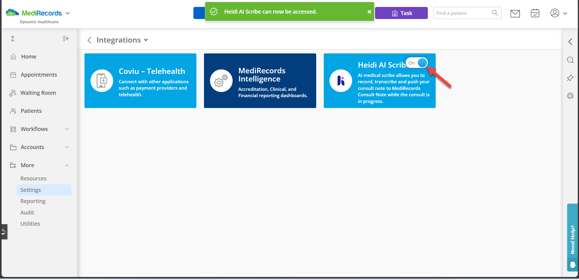 Heidi AI Scribe: Configuration & Quick Guide – Knowledge Base