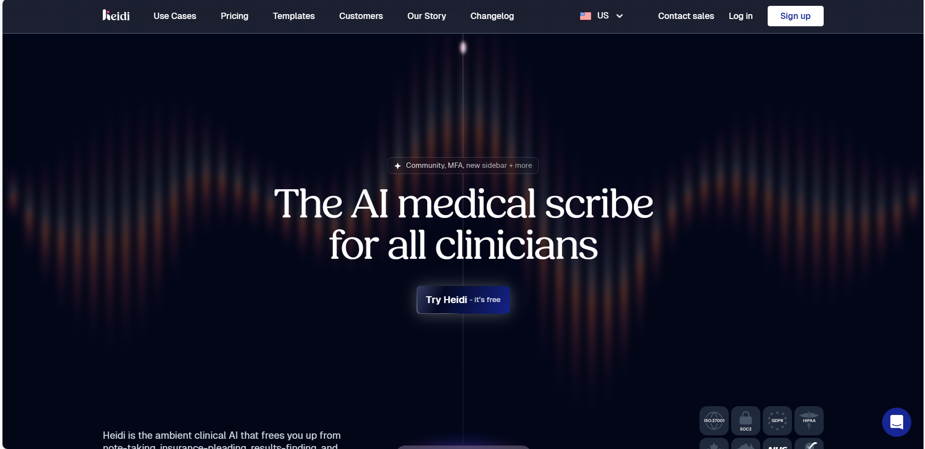 Heidi AI Scribe: Configuration & Quick Guide – Knowledge Base
