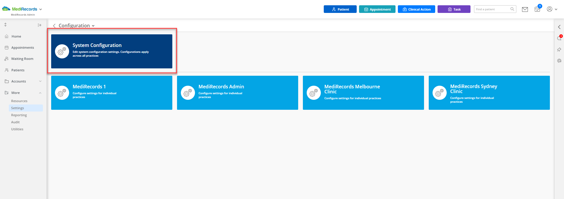 eRx & Electronic Prescribing: Configuration – Knowledge Base
