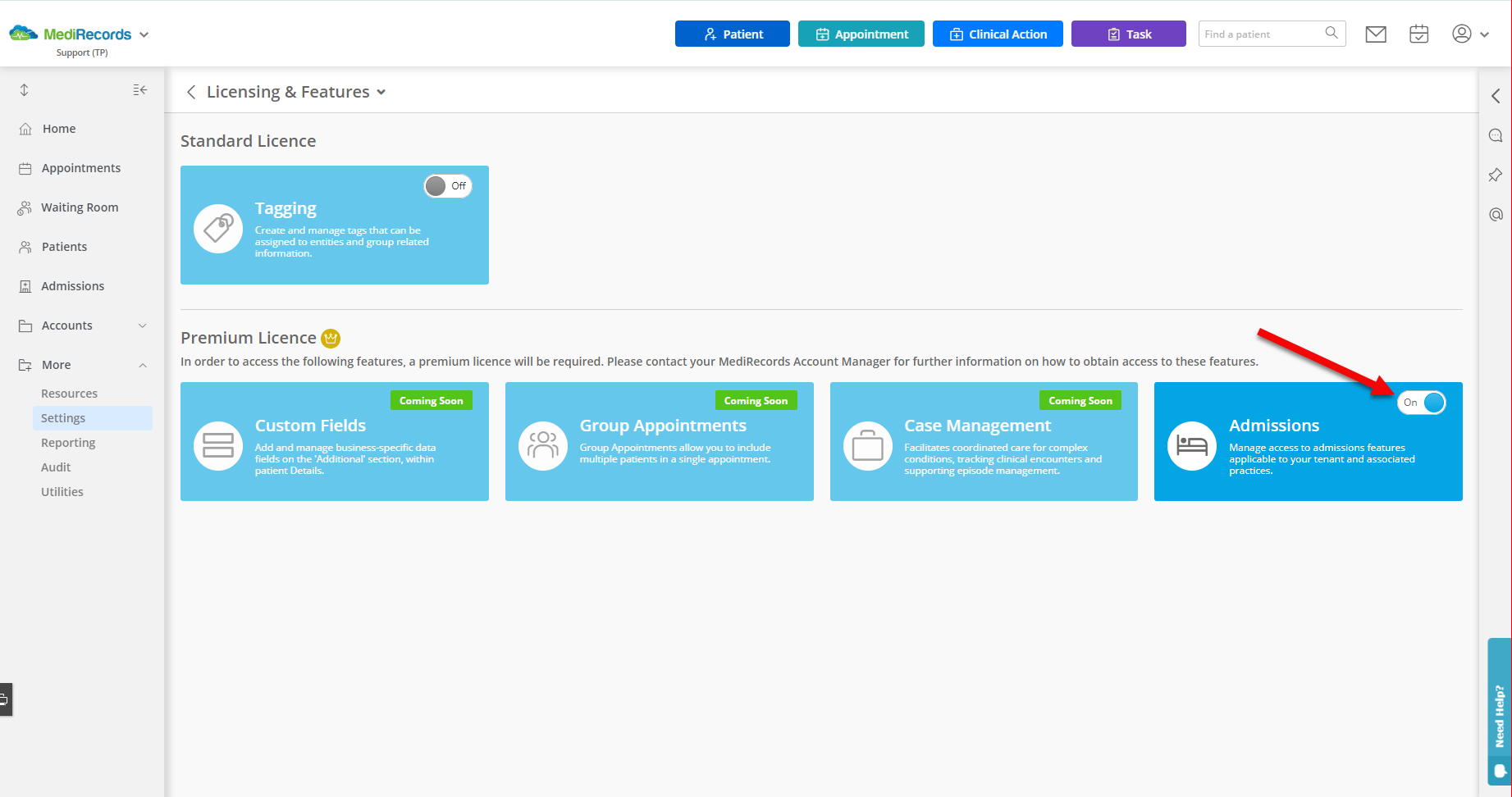 Admissions Module: Enabling Admissions & Configuring Wards, Rooms, Beds, & Pre-Admission ...