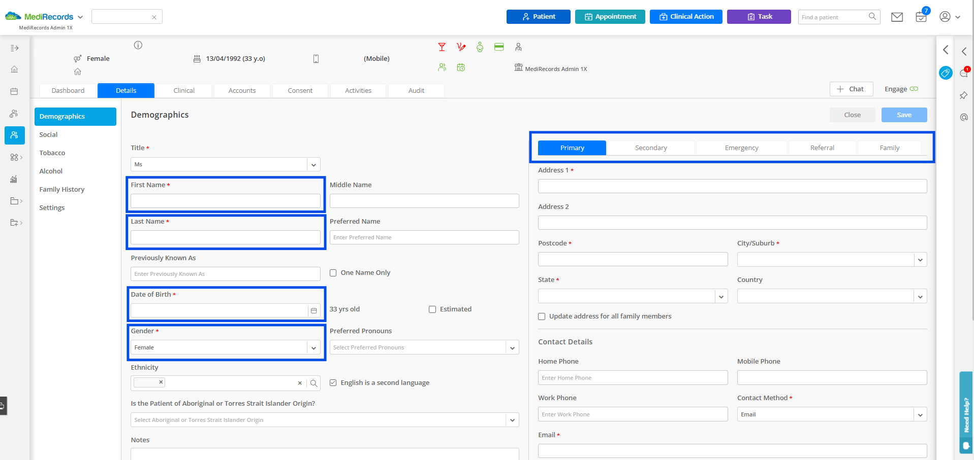 Patient Demographics: Quick Guide – Knowledge Base
