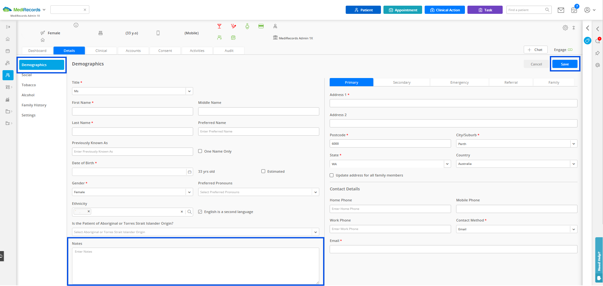 Patient Demographics: Quick Guide – Knowledge Base